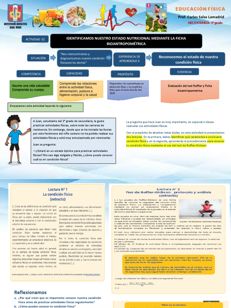 Tema 02 - La Condiciom Fisica y Test de Ruffier | PDF | Medicina CLINICA