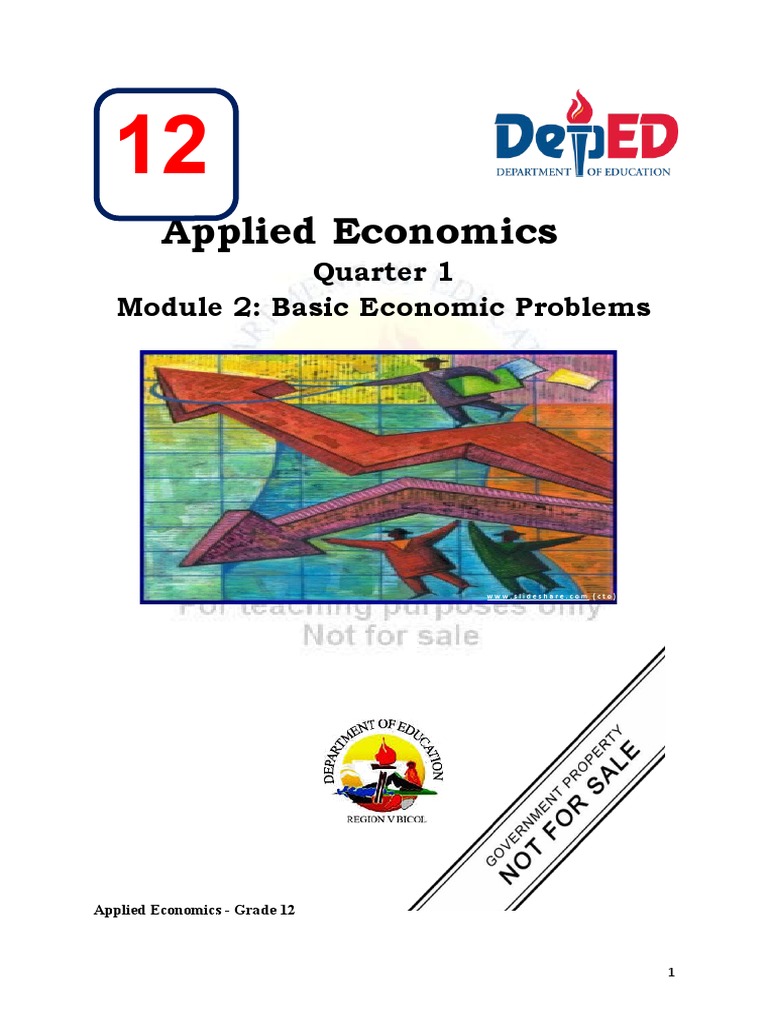 Applied Economics Module 2 Q1 | PDF | Cost Of Living | Factors Of ...
