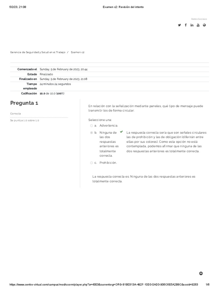 CUA-E-GSST - Señalización | PDF