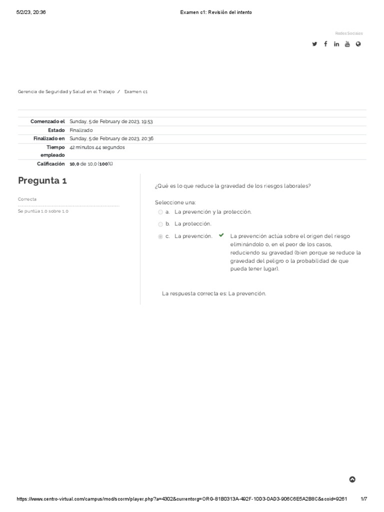 CUA-E-GSST - Técnicas de Protección Colectiva e Individual | PDF ...