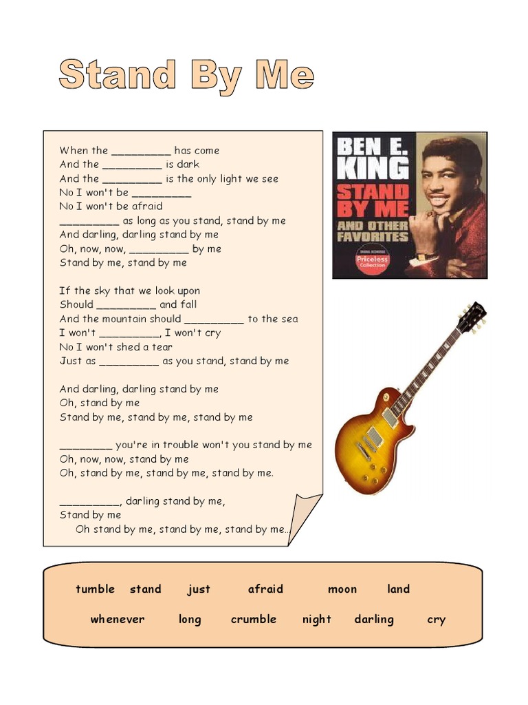Stand by Me Listening Song | PDF