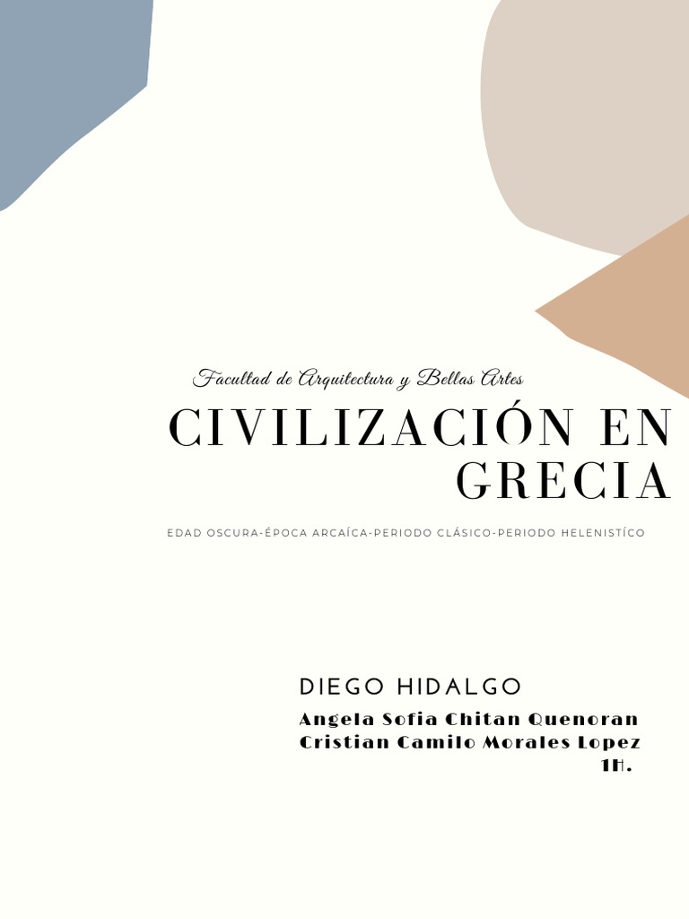Ensayo Grecia | PDF | Antigua Grecia | Mundo grecorromano