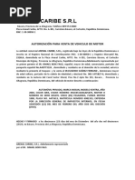 Modelo Carta Retención DGII | PDF