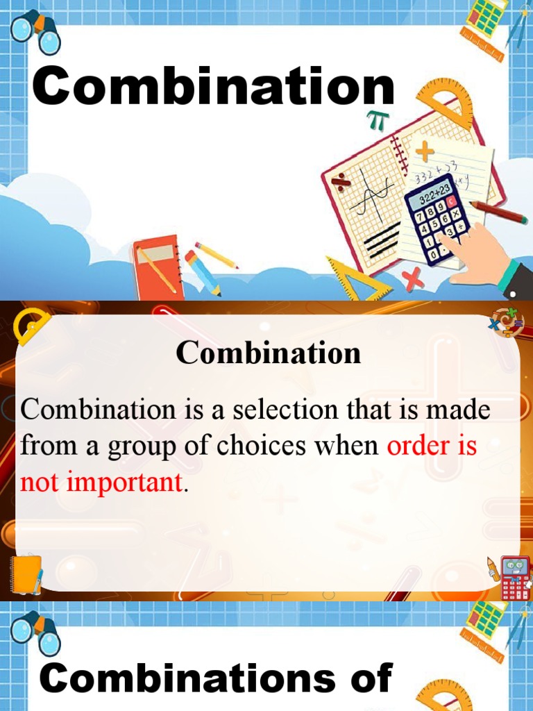 Combination | PDF