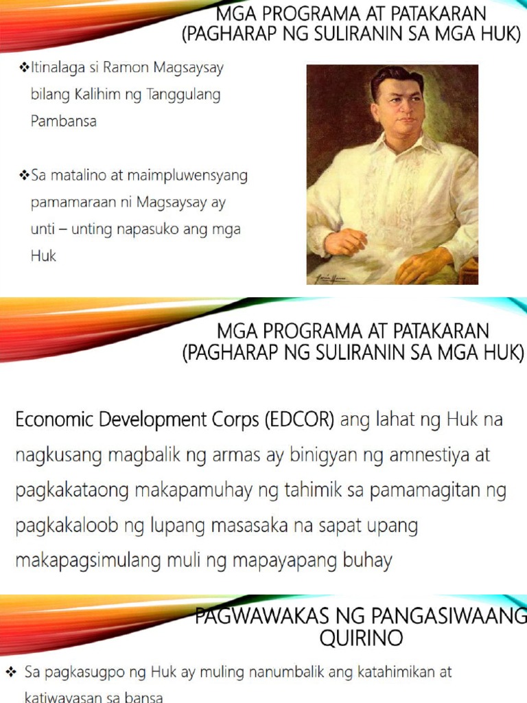 Mga Pangulo NG Ikatlong Republika NG Pilipinas2 | PDF