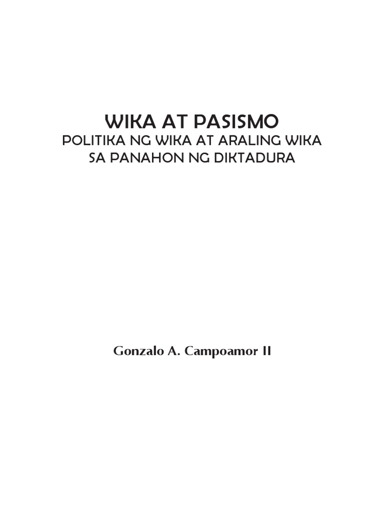 3rd Reading Sa MAF 612 Campoamor Gonzalo Kalagayan NG Araling Politika ... 3rd Reading Sa MAF 612 Campoamor Gonzalo Kalagayan NG Araling Politika ...