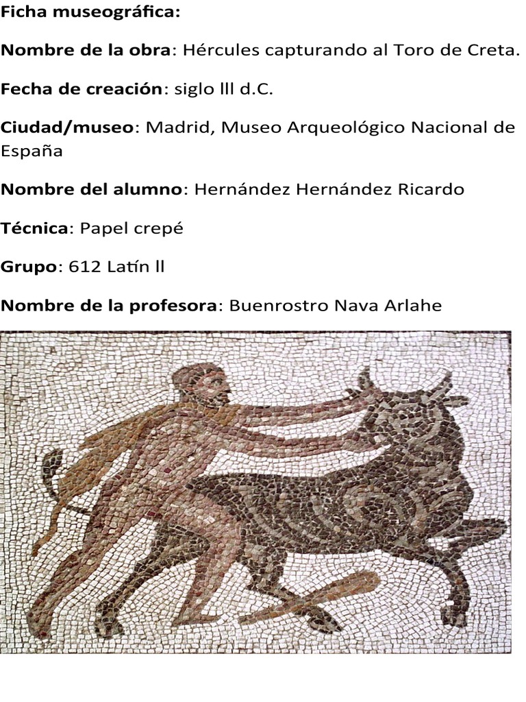 Ficha Museográfica Pdf