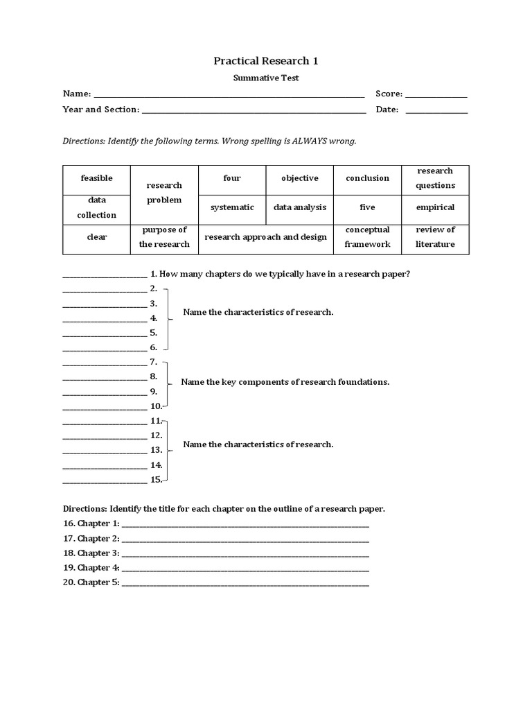 Practical Research 1 | PDF | Computers