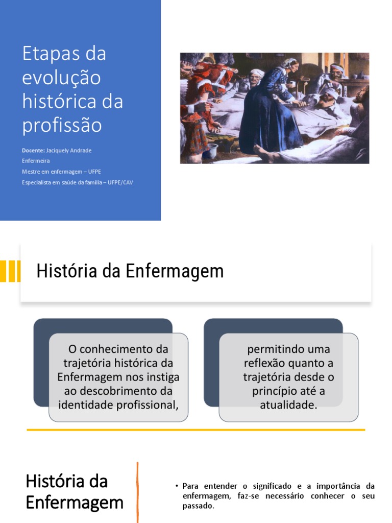 Evolução Histórica da Enfermagem | PDF | Florence Nightingale | Enfermagem