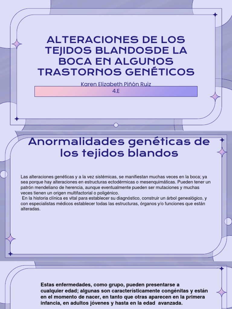 Alteraciones de Los Tejidos Blandos | PDF | Anatomía humana | Enfermedades y trastornos