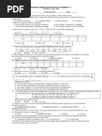 Midterm Exam in Statistics and Probability (Grade 11) | PDF | Variance ...