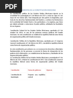 Artículos 39, 40 y 41 de La Constitución Mexicana | PDF | Ciencias sociales