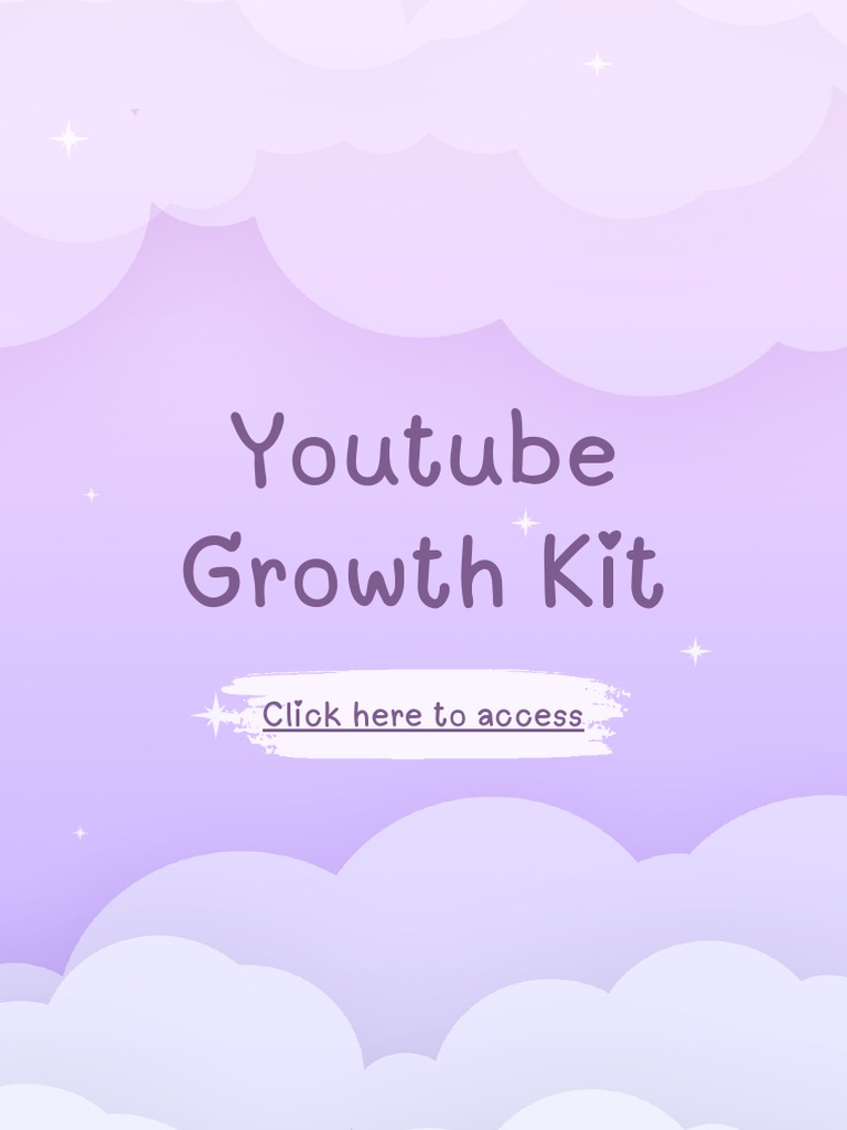 Youtube Growth Kit 1 | PDF