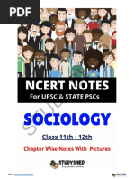 The Self According To Sociology and Anthropology | PDF | Sociology | Anthropology
