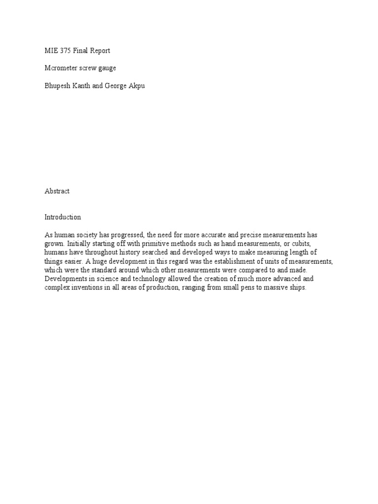 MIE 375 Final Report | PDF | Steel | Stainless Steel