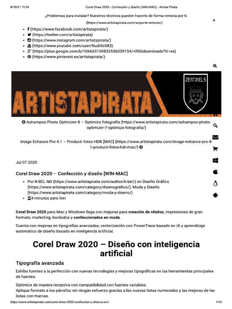 Corel Draw 2020 | PDF