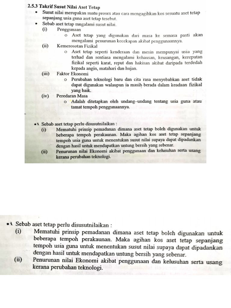 Susut Nilai | PDF
