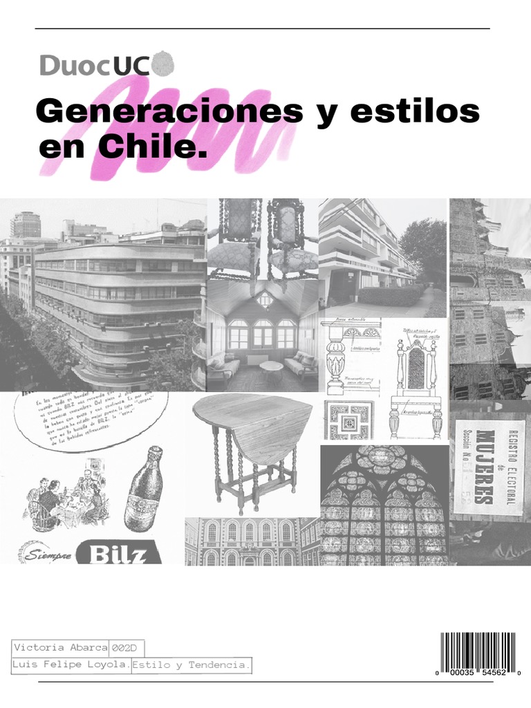 Generaciones y Estilos en Chile.: Victoria Abarca Luis Felipe Loyola ...