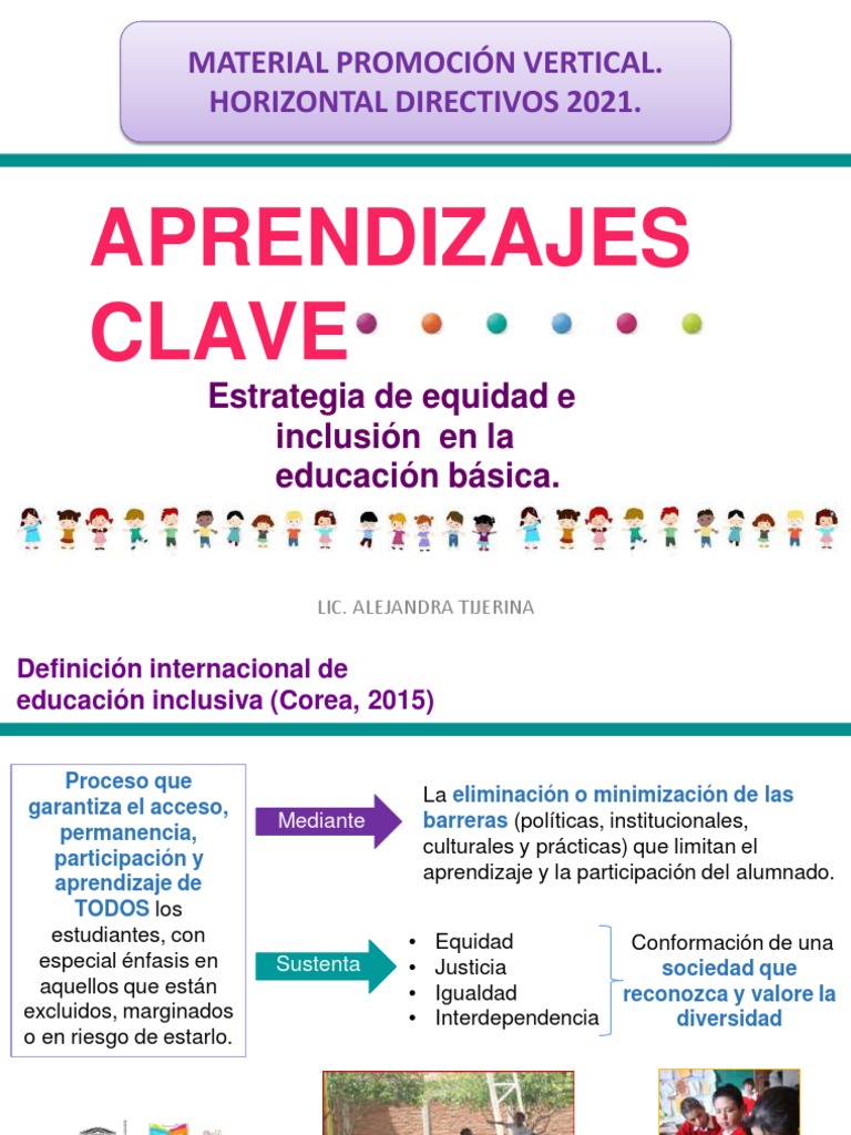 Estrategia de Equidad e Inclusion para La Educacion Basica | PDF | Inclusión (Educación ...