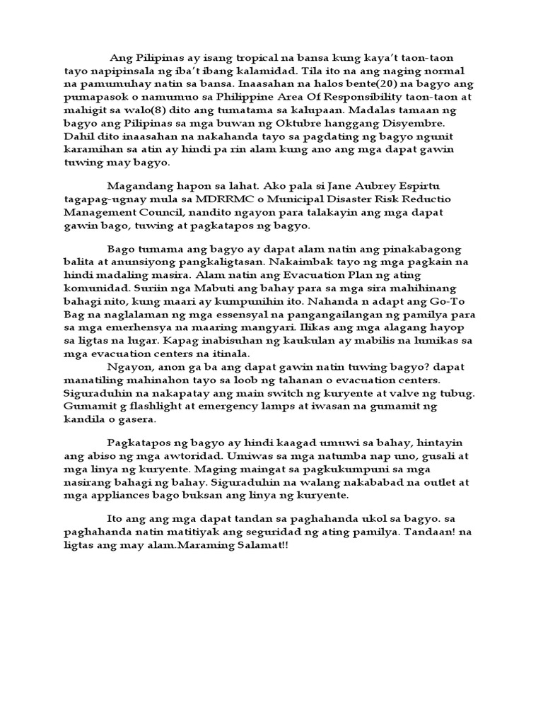 Talumpati Filipino | PDF