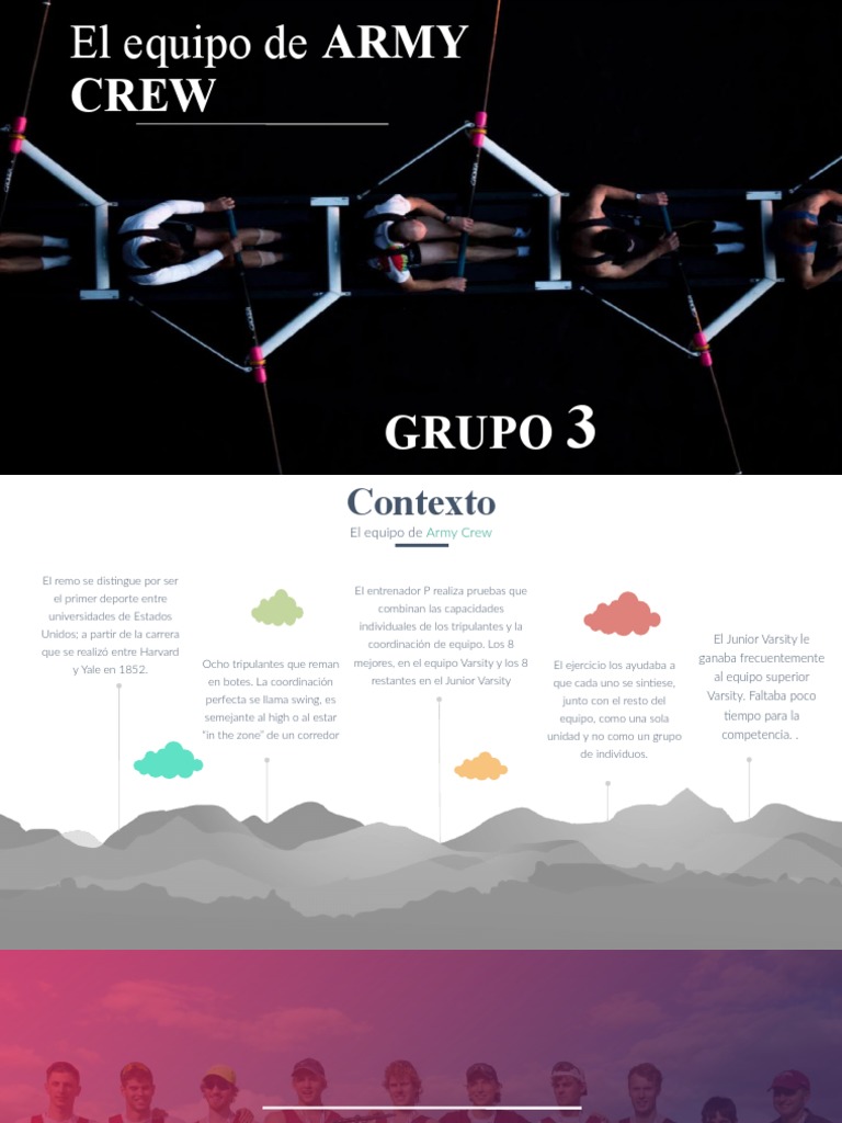 Desempeño y Sinergia en Army Crew | PDF | Remo (deporte) | Barcos