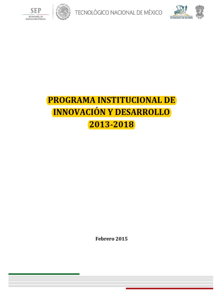 Piid 2013 2018 Itslr | PDF | México | Maestros