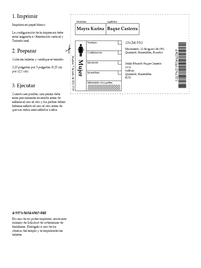 Imprimir: Mayra Karina Baque Casierra | PDF