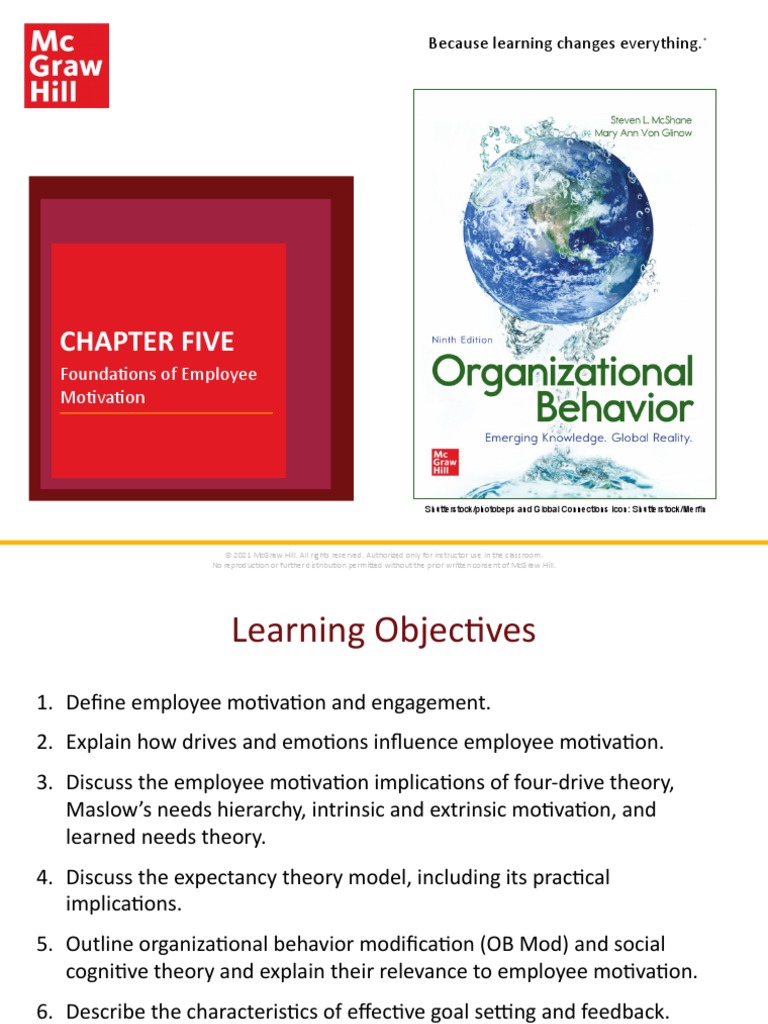 Chapter Five: Foundations of Employee Motivation | PDF | Motivational ...