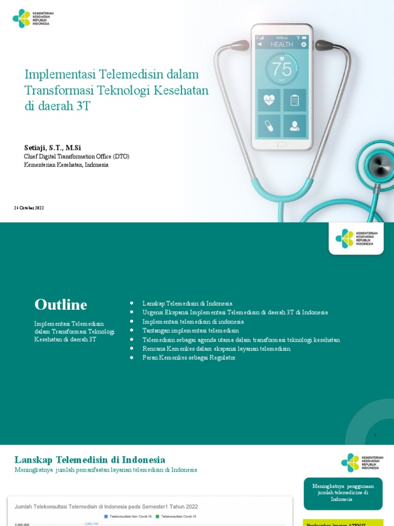 PAK SETIAJI - Implementasi Telemedisin Dalam Transformasi Teknologi ...