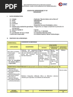 Sesion de Aprendizaje de La Economia Del Virreinato | PDF | Evaluación | Aprendizaje