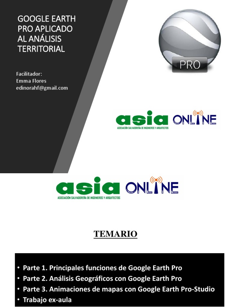 Google Earth Pro: Análisis Territorial 2020 | PDF | Píxel | Resolución ...