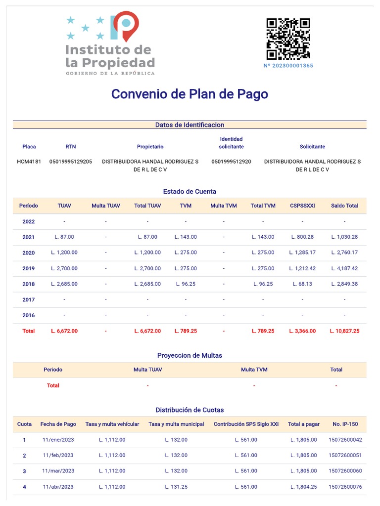 Plan de Pagos Instituto - Cliente Taller | PDF | Finanzas y dinero