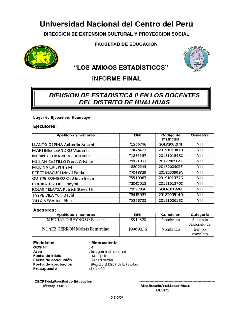 Informe Final-1 | PDF