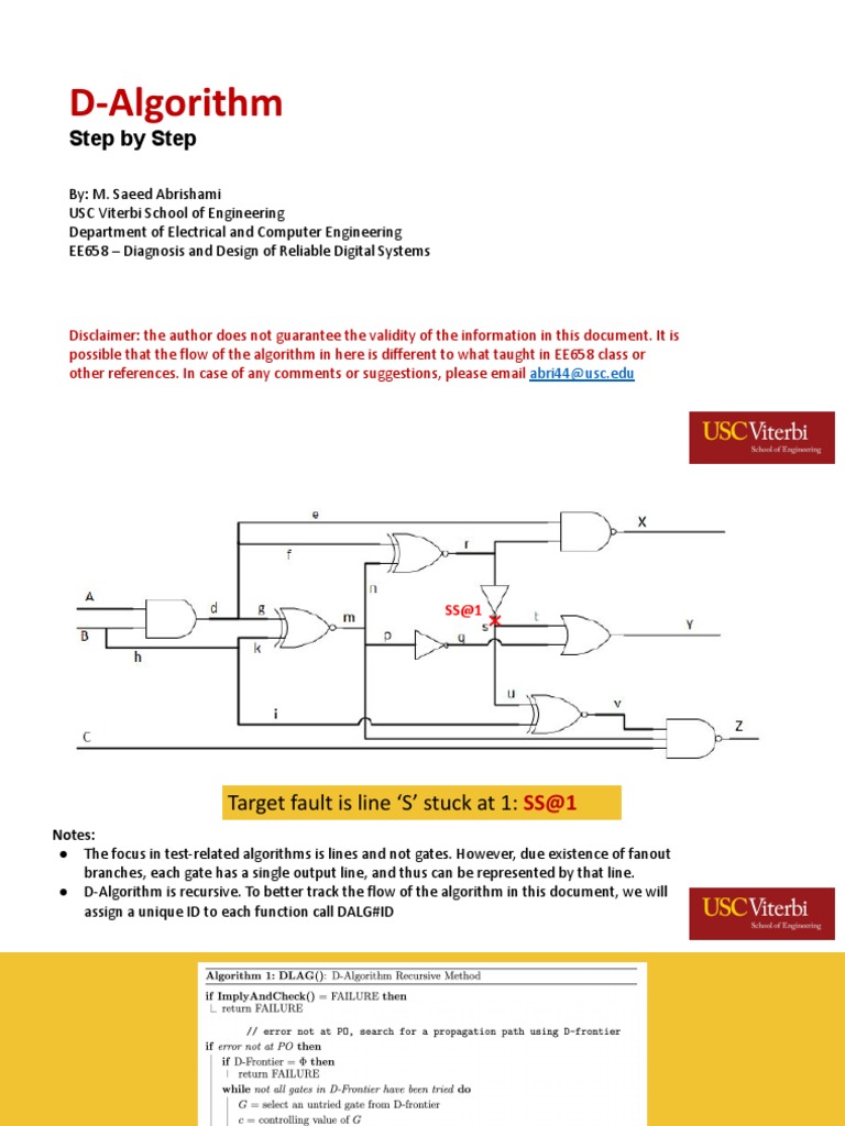 D Algorithm v3.01 | PDF | Mathematical Logic | Algorithms
