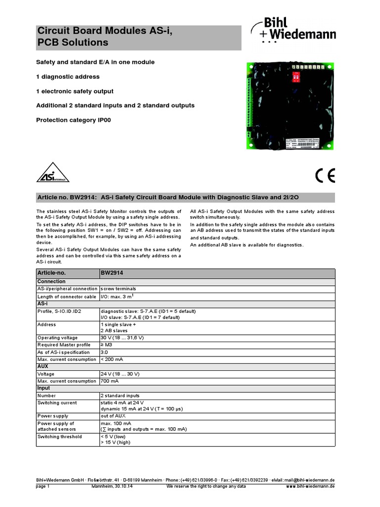 En Data Sheet 2914 | Download Free PDF | Power Supply | Input/Output