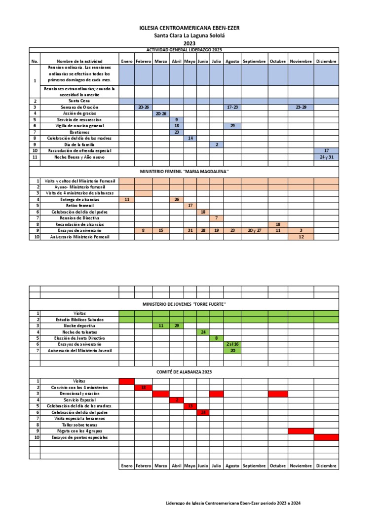 Poa Iglesia 2023 | PDF