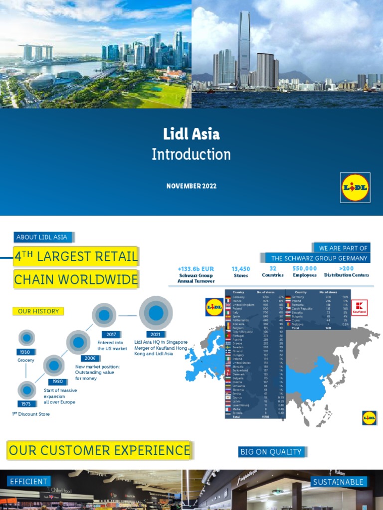 Lidl Asia - Supplier Onboarding Presentation - 2022 Nov | PDF | Retail | Supply Chain
