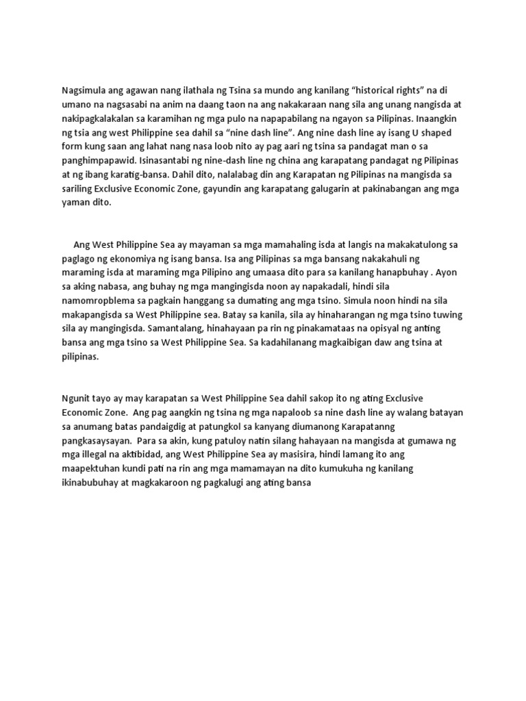Ang West Philippine Sea | PDF