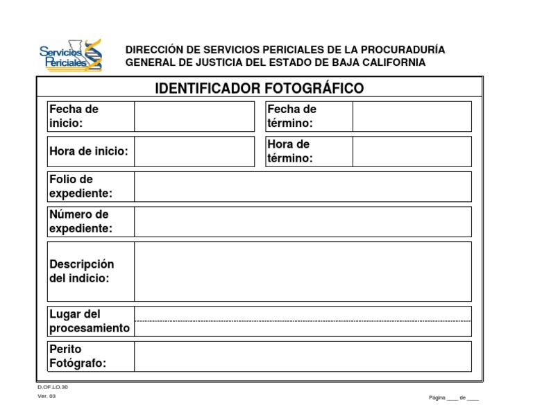 Identificador Fotográfico | PDF