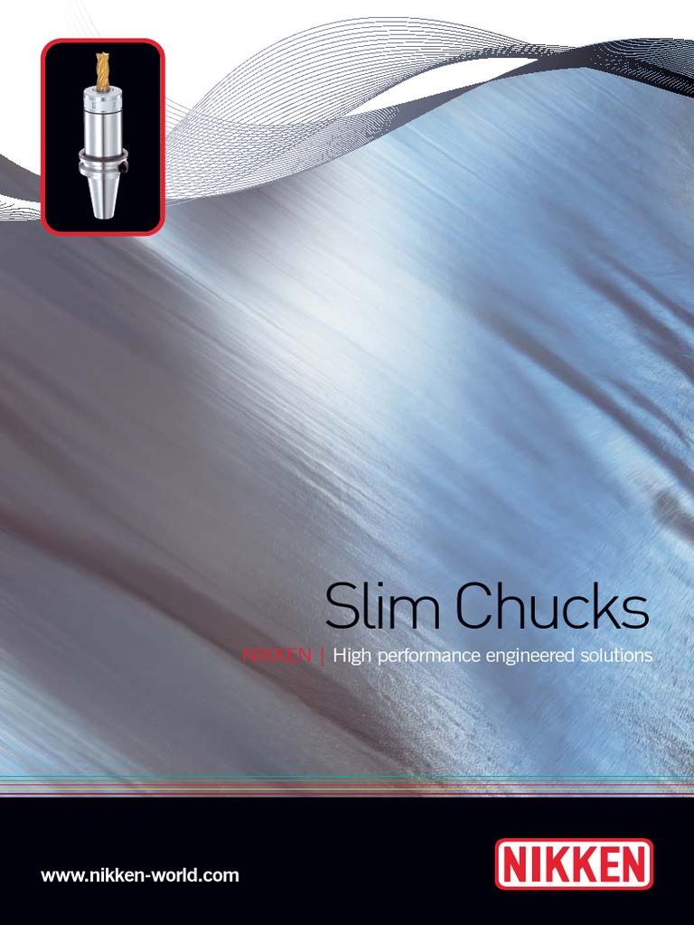 Nikken Slim Chuck | PDF | Manufactured Goods | Mechanical Engineering