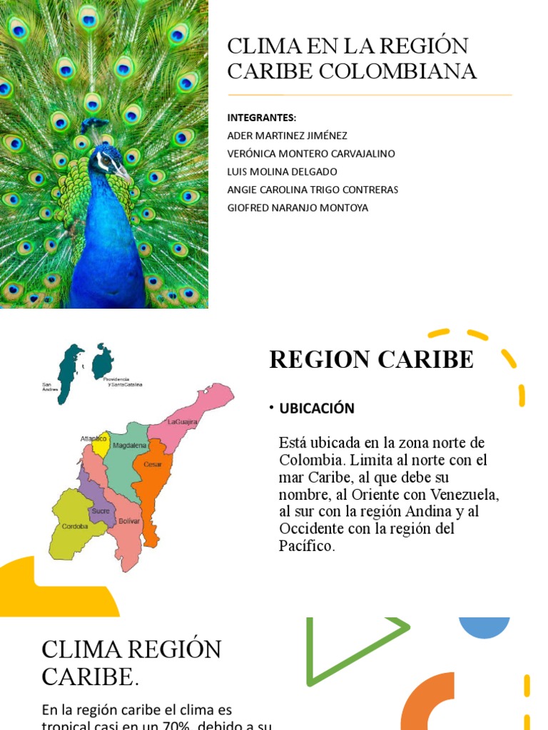 Clima en La Región Caribe Colombiana | PDF | Viajes y turismo | Tecnología