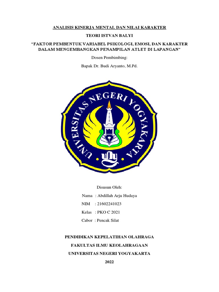 TEORI PENGEMBANGAN ATLET JANGKA PANJANG MENURUT ISTVAN BALYI DAN FAKTOR ...