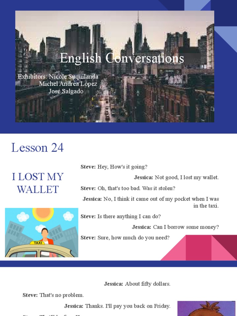 English Conversations | PDF