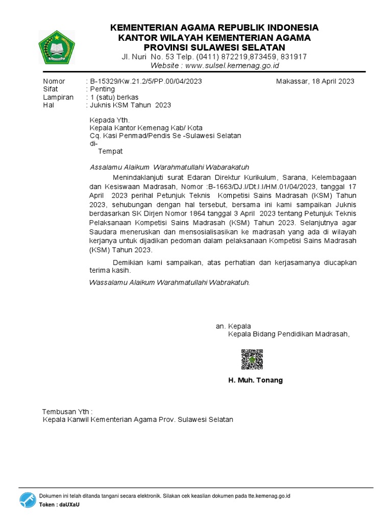 Juknis KSM Tahun 2023 | PDF