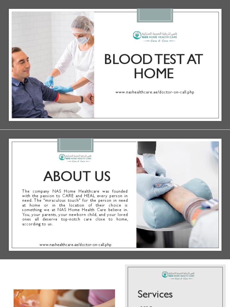 At-Home Blood Testing Services | PDF | Cooking, Food & Wine | Science ...