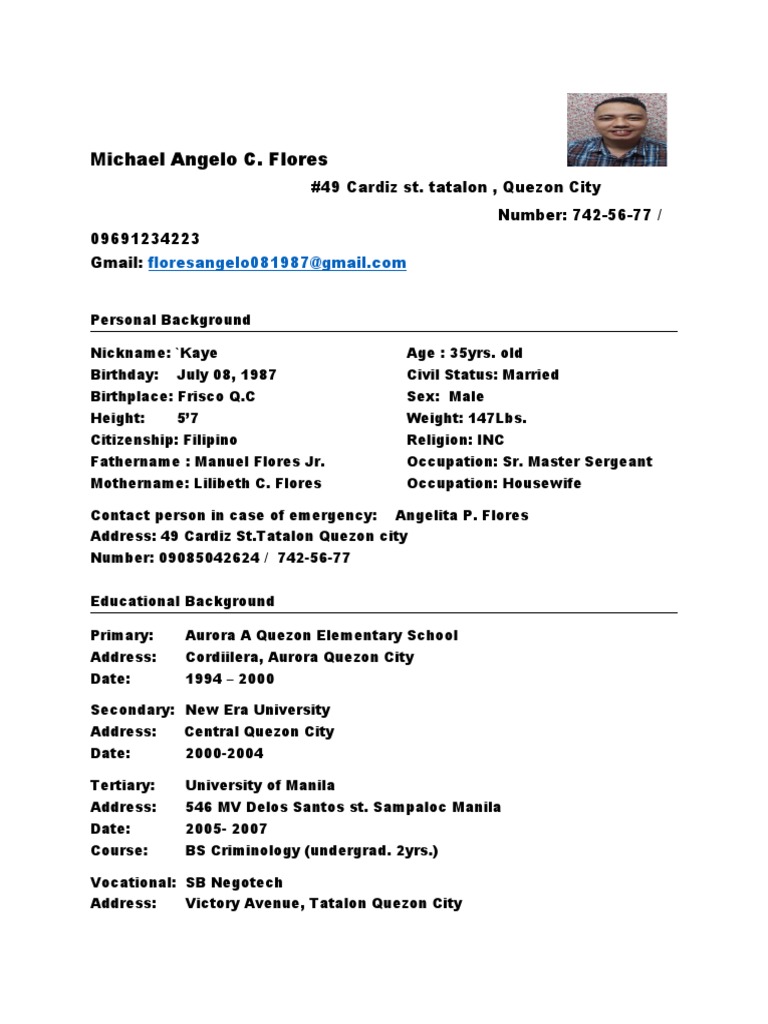 Michael Angelo C | PDF