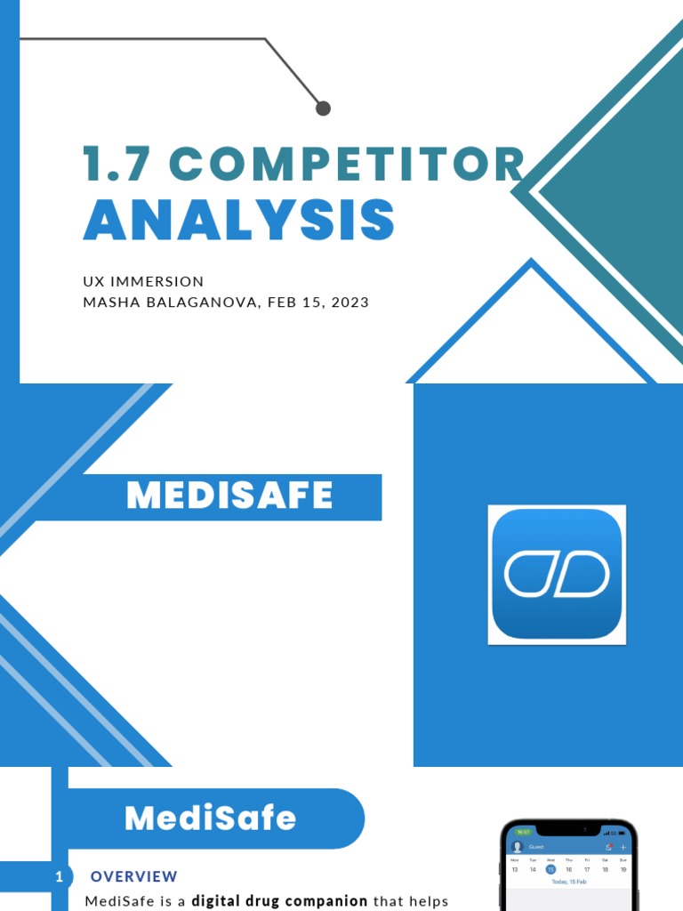 Competitor Analysis of Medical Apps | PDF