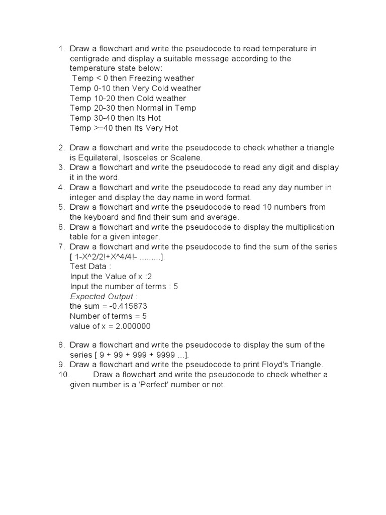 Expected Output | PDF