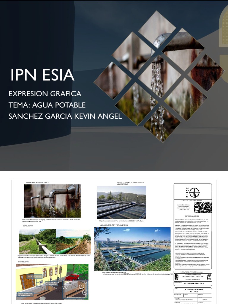 Agua Potable Pdf Agua Agua Potable