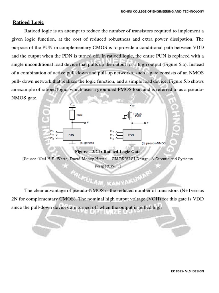 Rohini | PDF | Cmos | Logic Gate